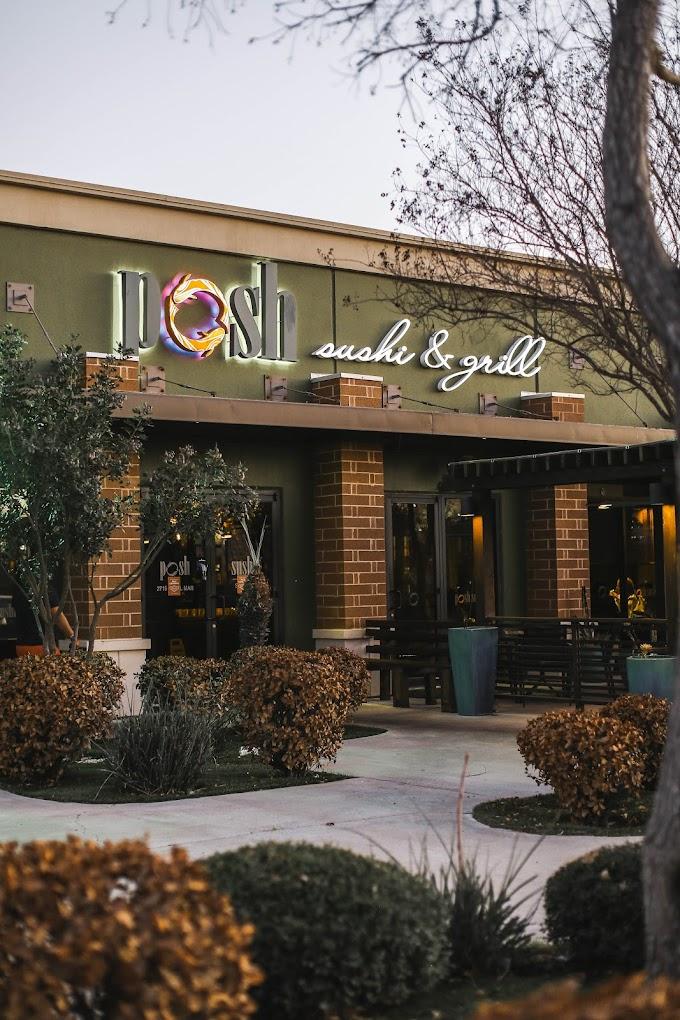 Posh Sushi & Grill (Austin, TX) Latest Menu - September 2024
