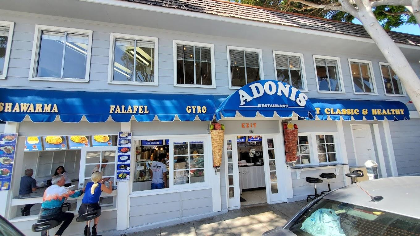 Adonis Restaurant Latest Menu - October 2024