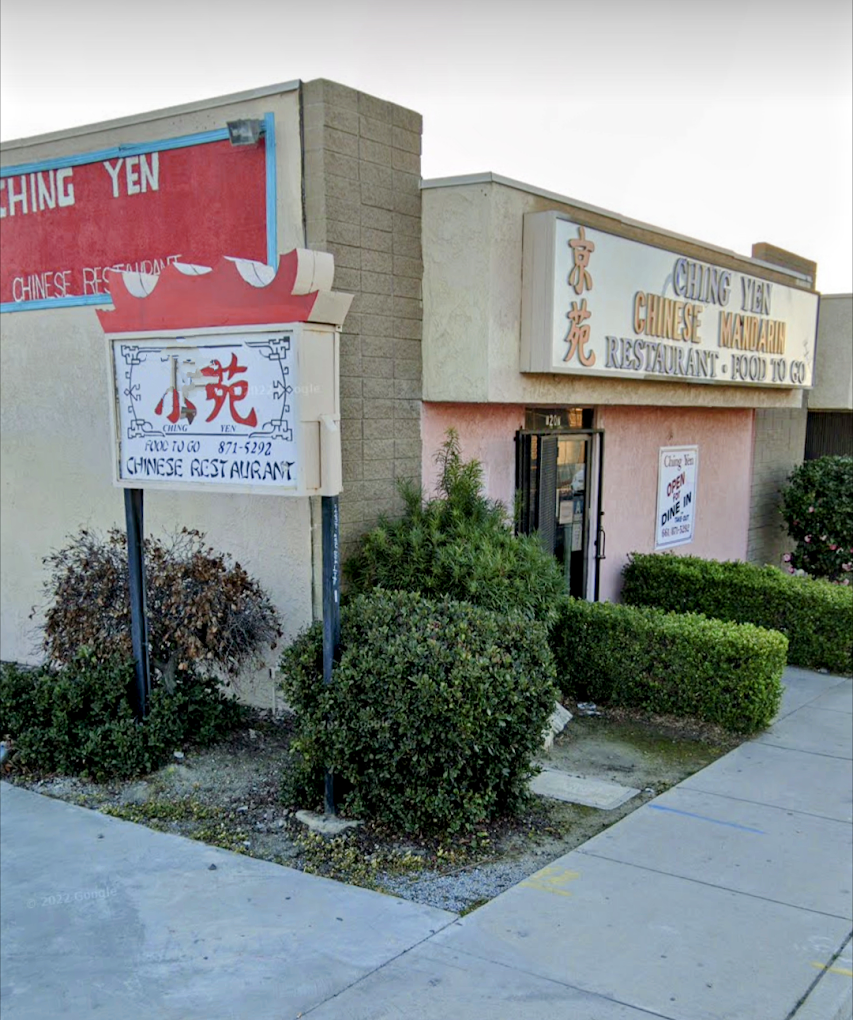 Ching Yen Latest Menu - October 2024