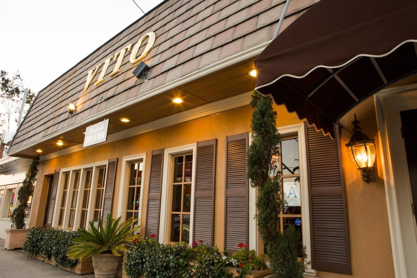 Vito Restaurant Latest Menu - October 2024