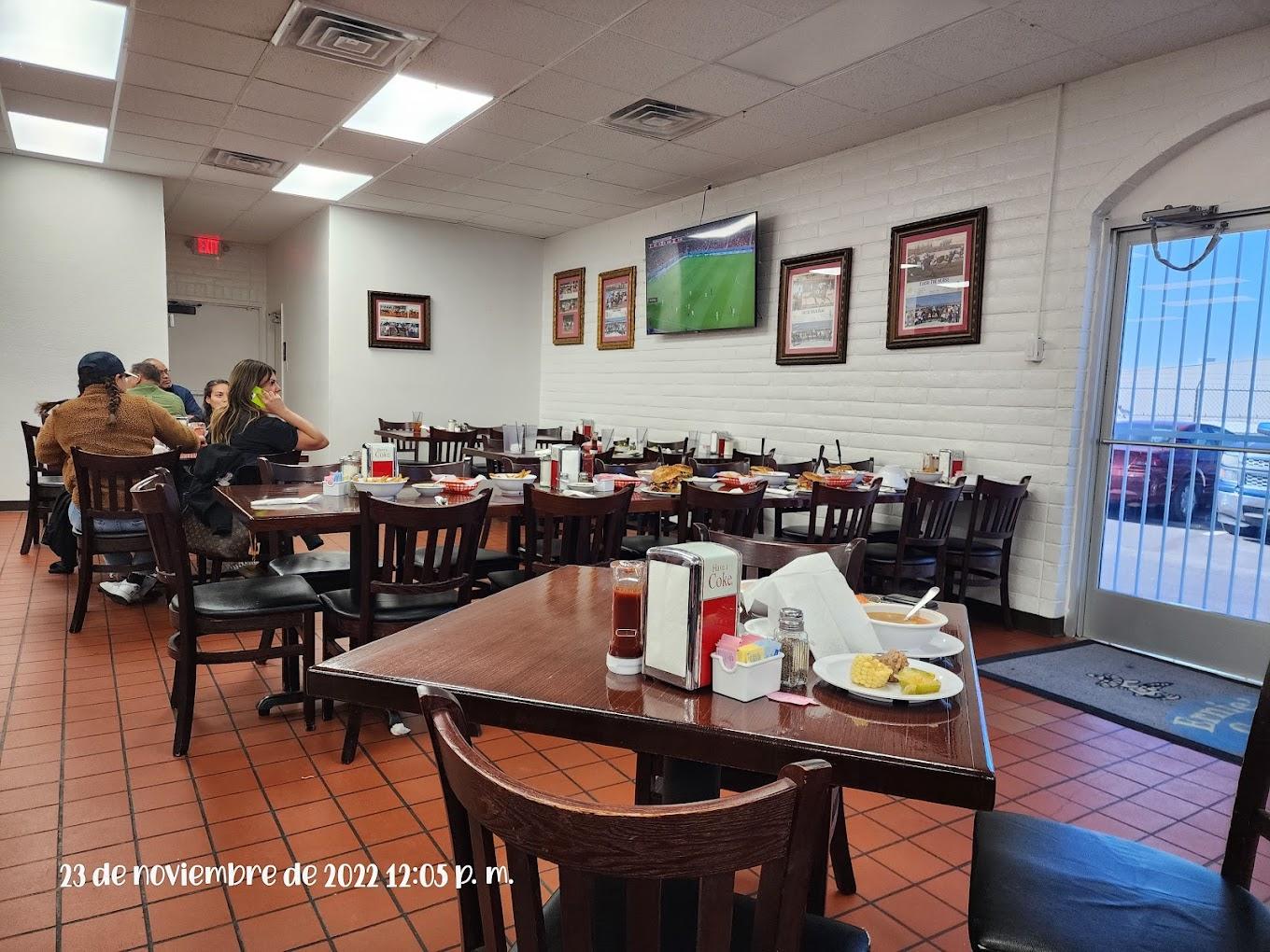Ernie’s Cafe Latest Menu - November 2024