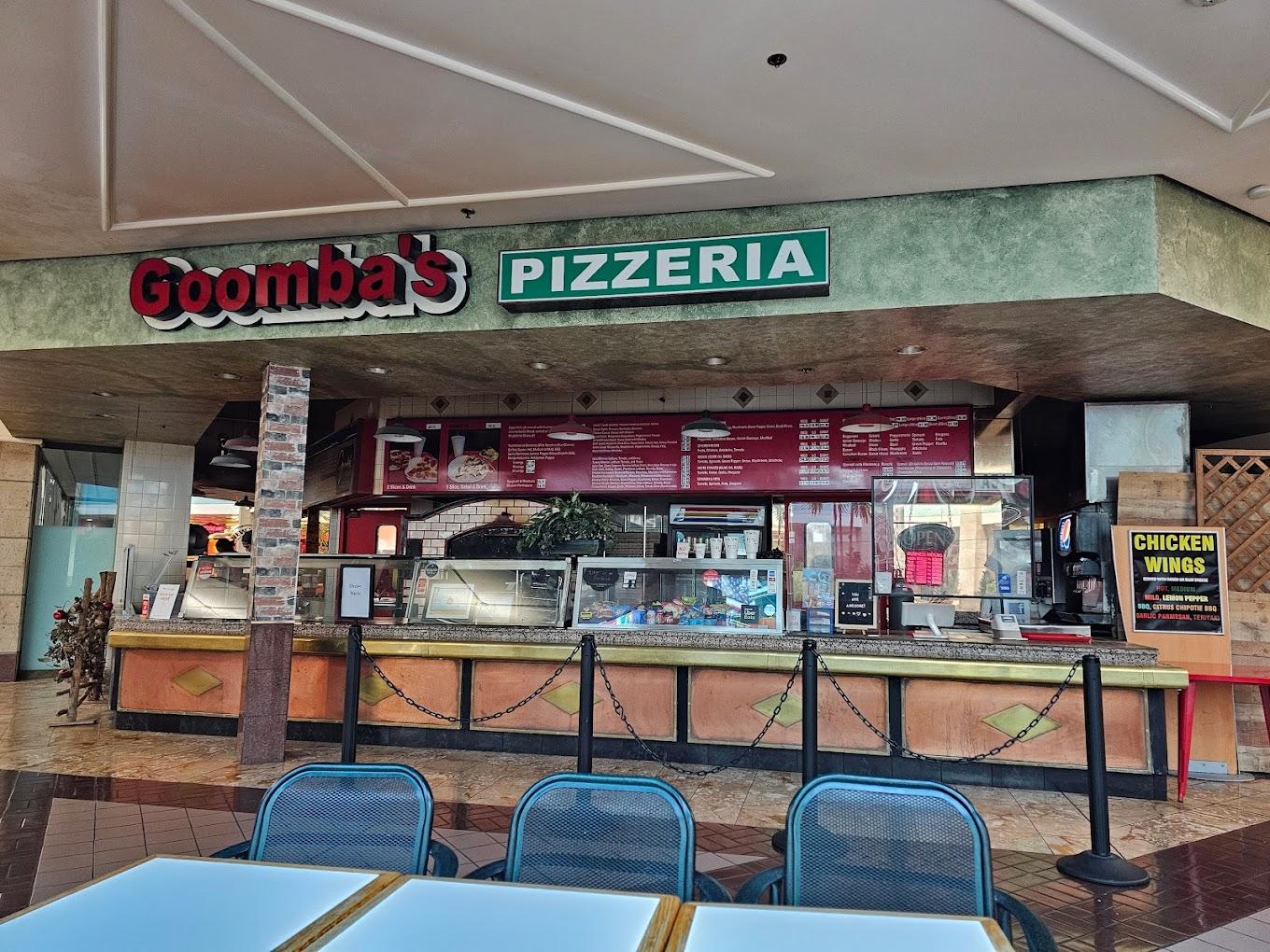 Goombas Pizzeria Latest Menu - November 2024