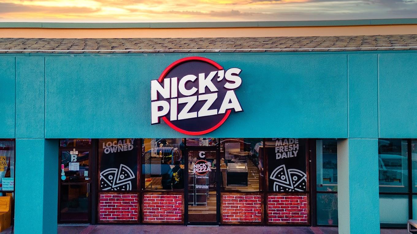 Nicks Pizza Latest Menu - November 2024