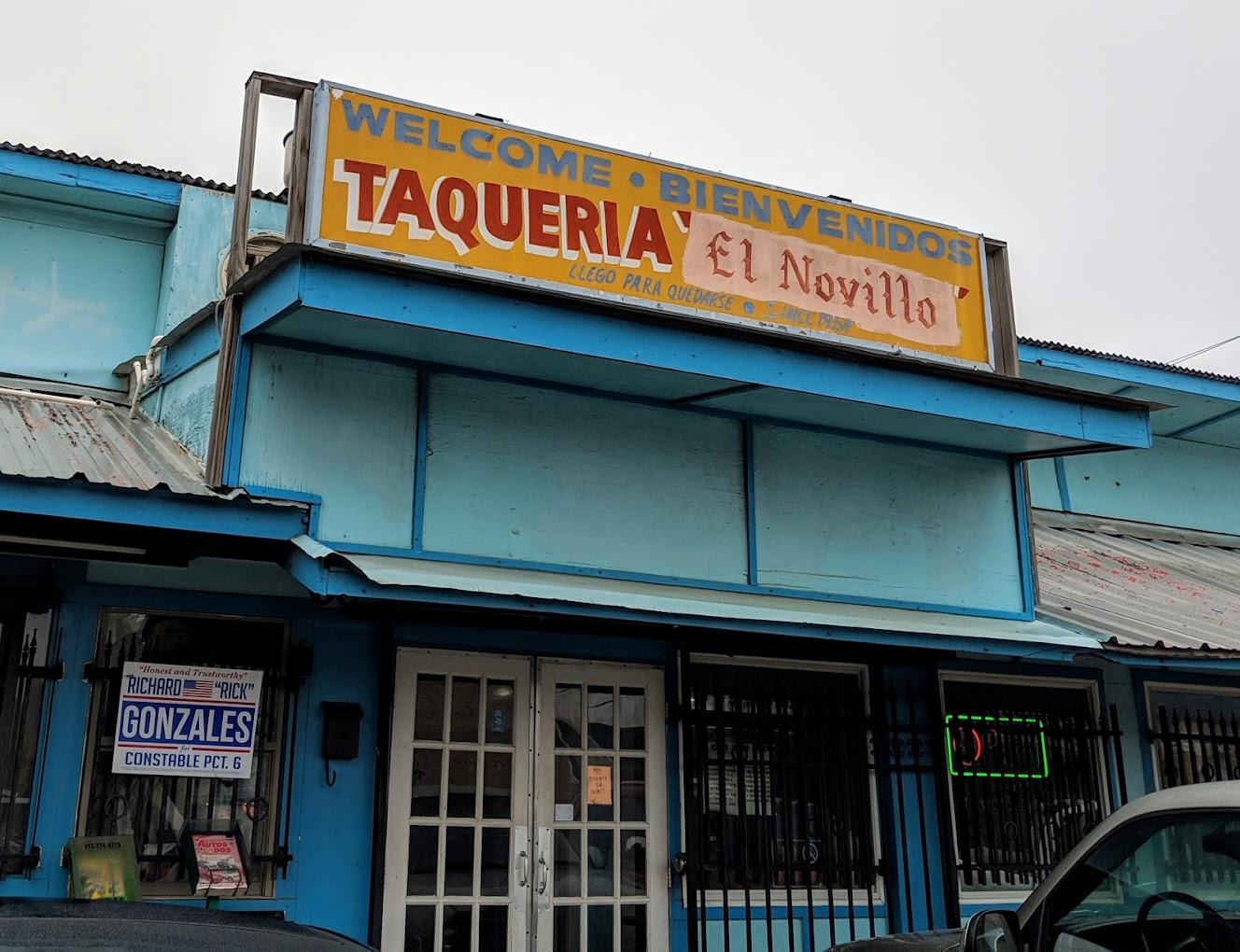 Taqueria El Novillo Latest Menu - November 2024