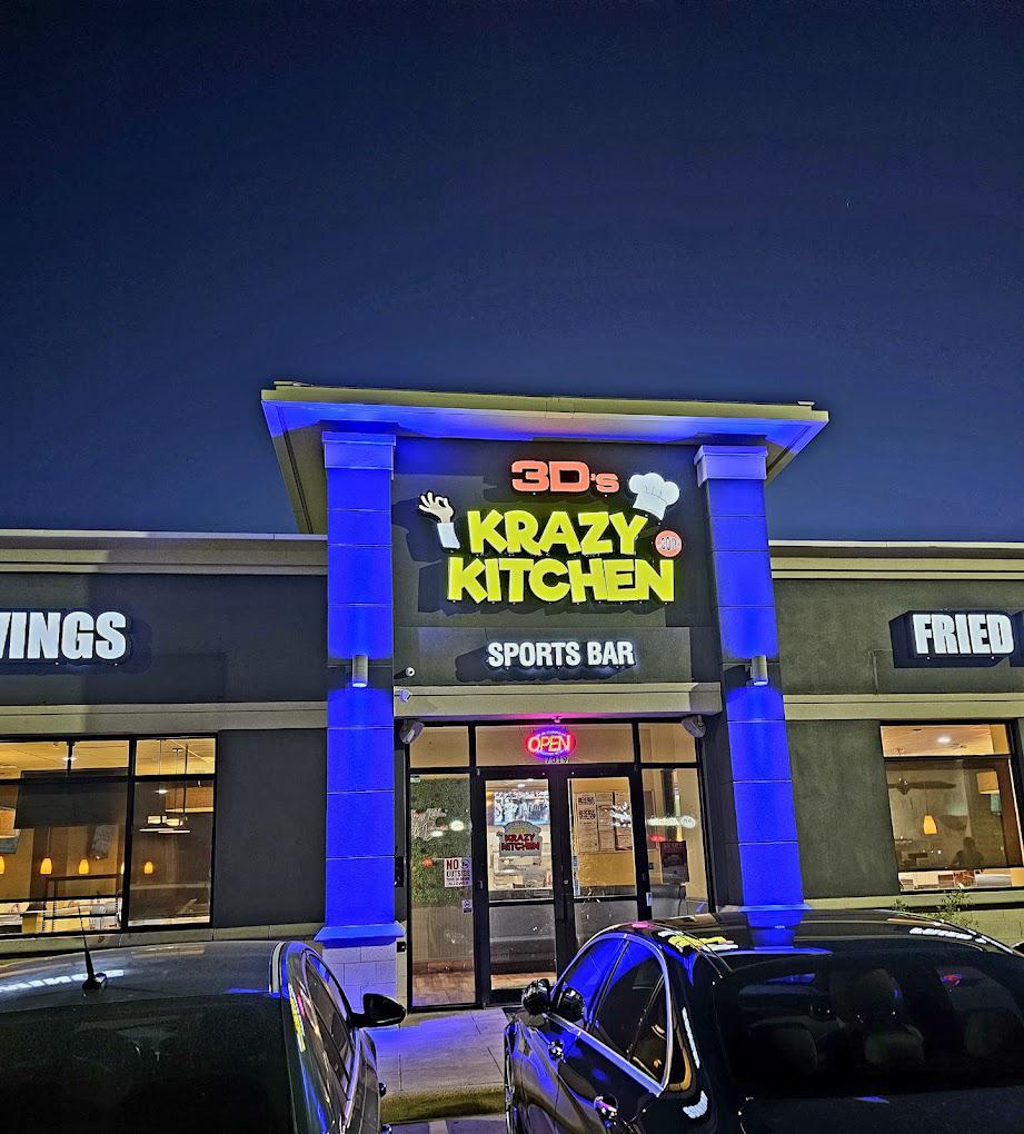 3D’s Krazy Kitchen Cypress Latest Menu - December 2024