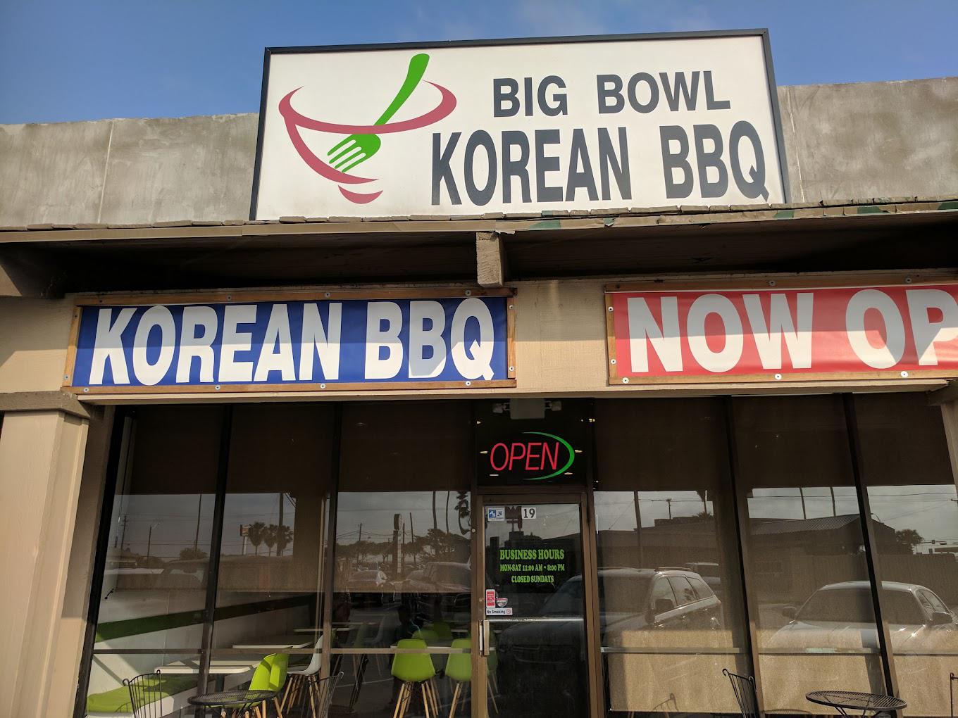 Big Bowl Korean BBQ. Latest Menu - December 2024
