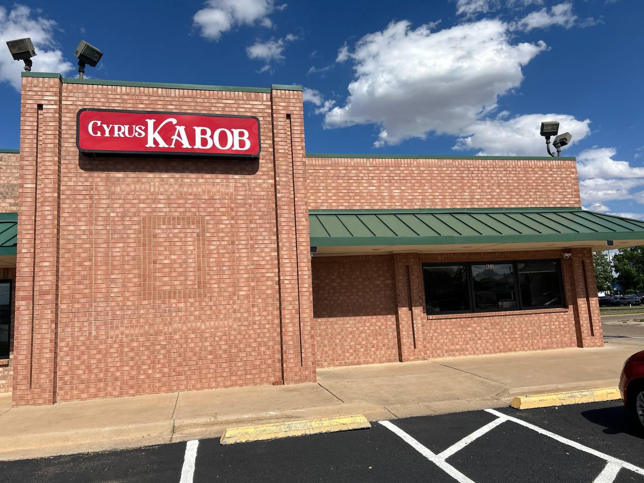 Cyrus Kabob Latest Menu - December 2024