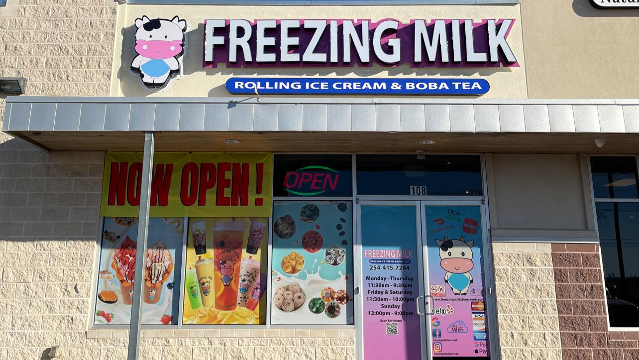Freezing Milk Rolling Ice Cream & Boba Tea Latest Menu - December 2024
