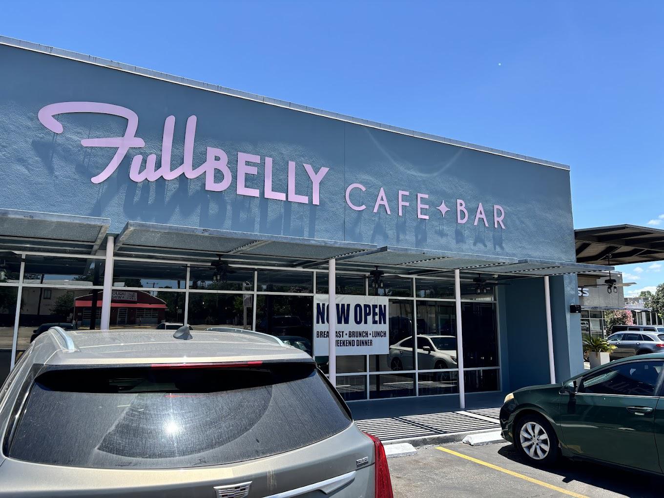 Full Belly Cafe & Bar - Olmos Park Latest Menu - December 2024