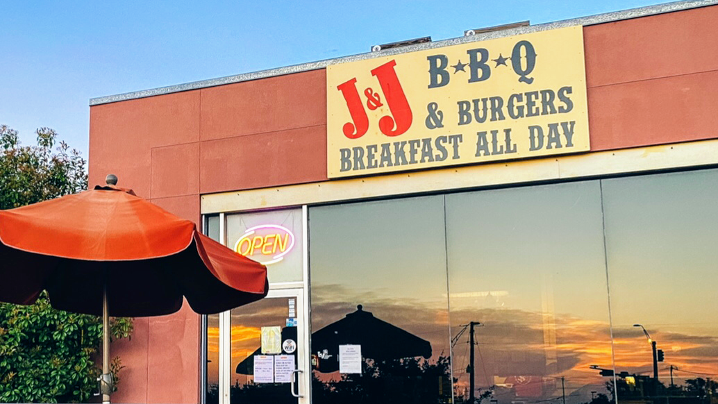 J&J BBQ & Burgers Latest Menu - December 2024