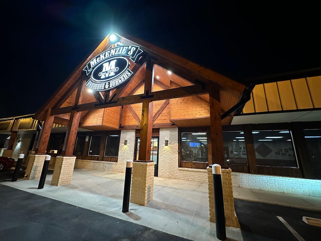 McKenzies Barbeque & Burgers Conroe Latest Menu - December 2024