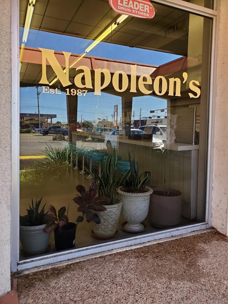 Napoleons Restaurant Latest Menu - December 2024