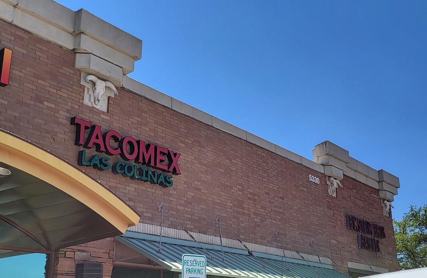 Tacomex Las Colinas Latest Menu - December 2024
