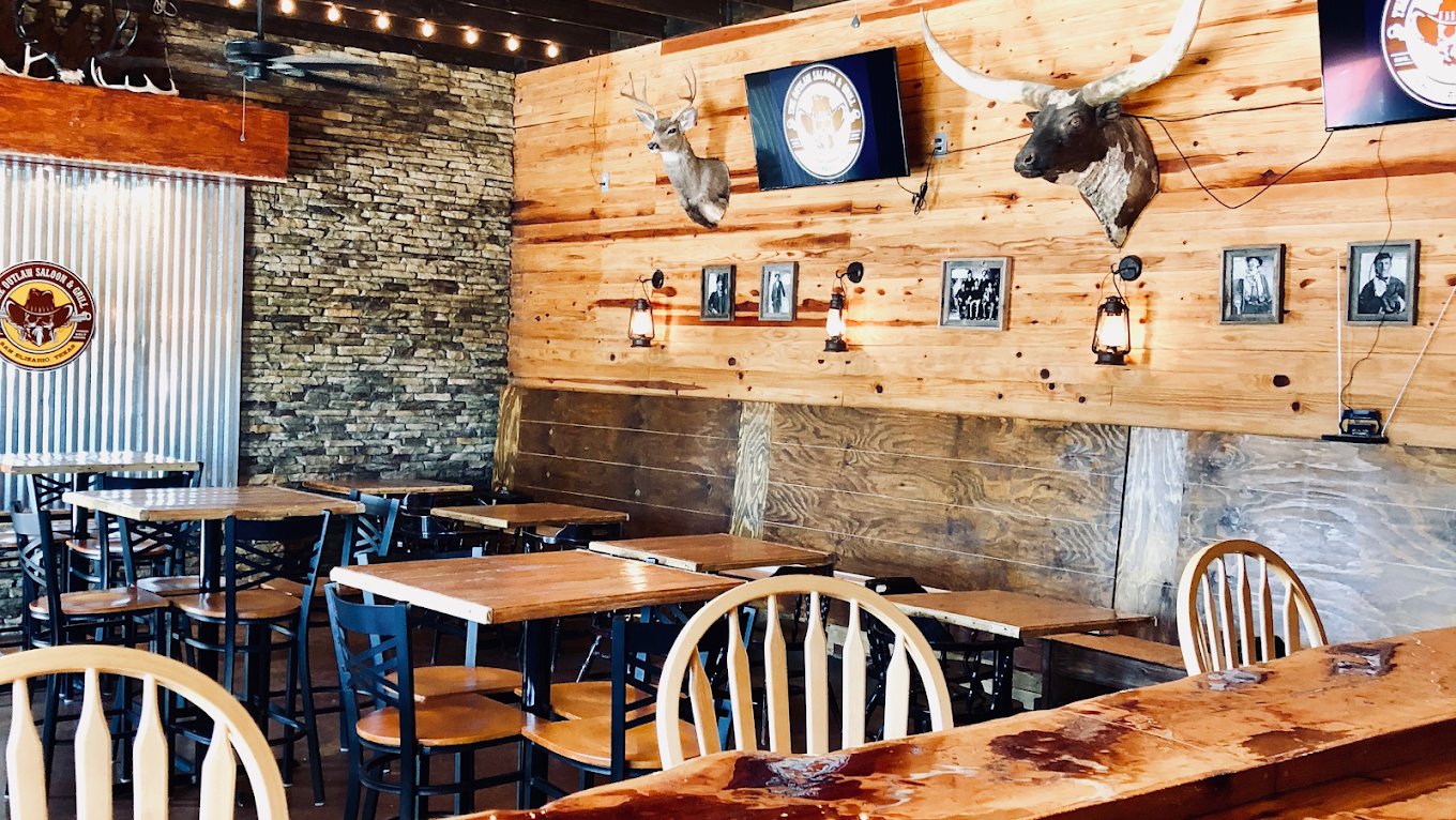 The Outlaw Saloon & Grill Latest Menu - December 2024
