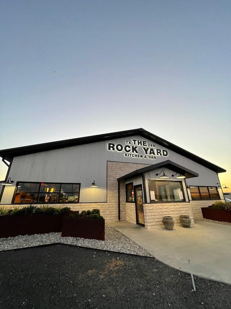 The Rock Yard Latest Menu - December 2024