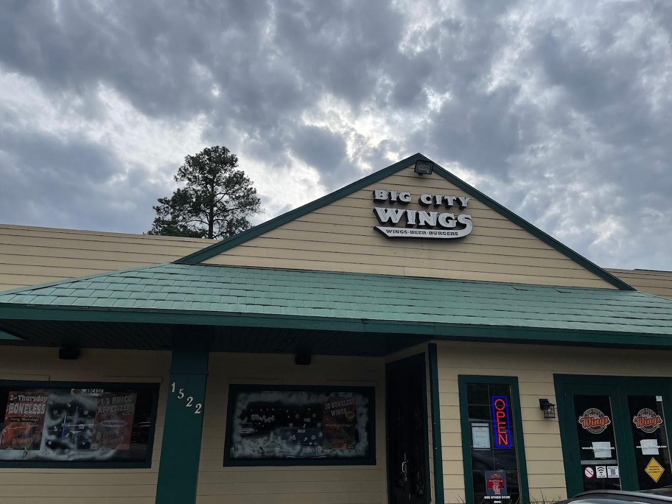 Big City Wings Latest Menu - February 2025
