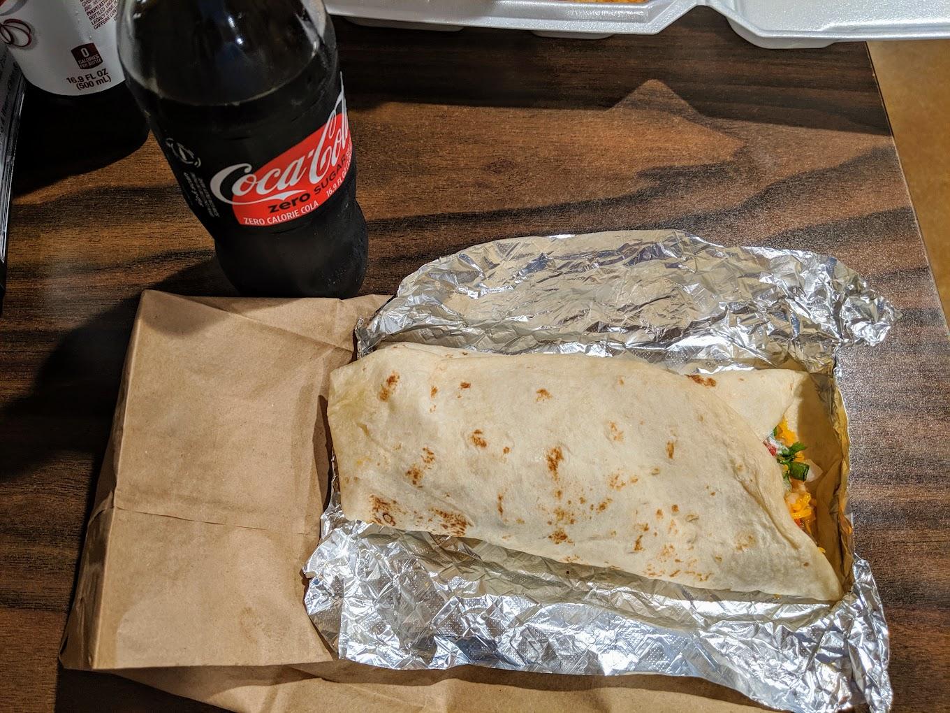 The Burrito Shop Latest Menu - February 2025