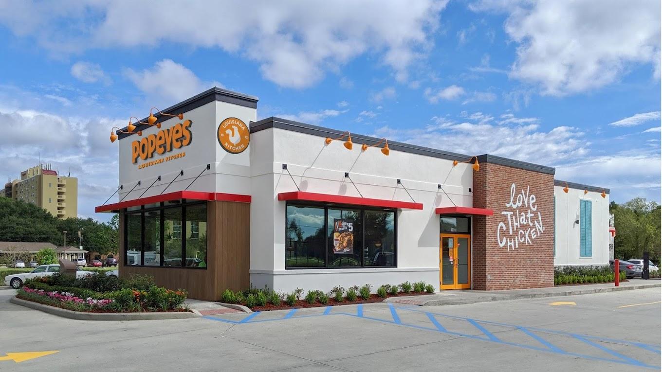 Popeyes Louisiana Kitchen Latest Menu - March 2025