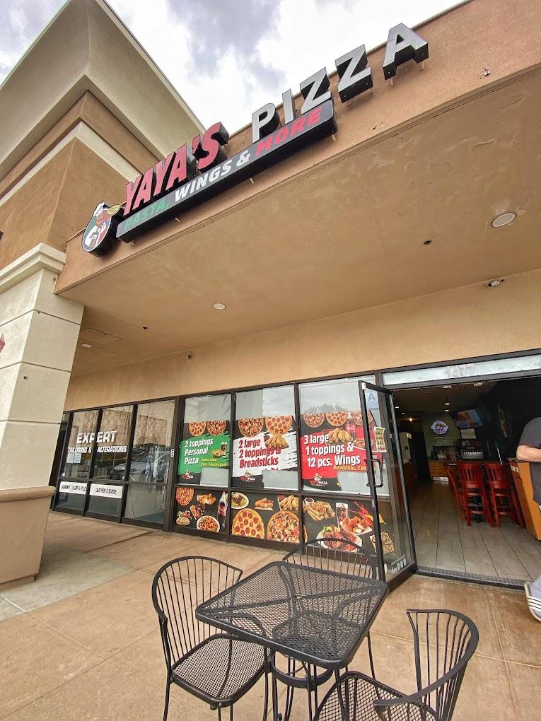 YAYAs Pizza & Mediterranean Grill Latest Menu - March 2025