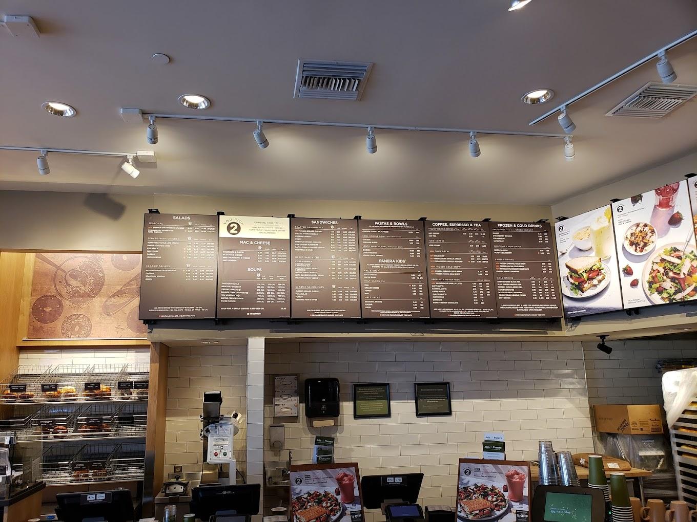 Panera Bread Latest Menu - April 2025